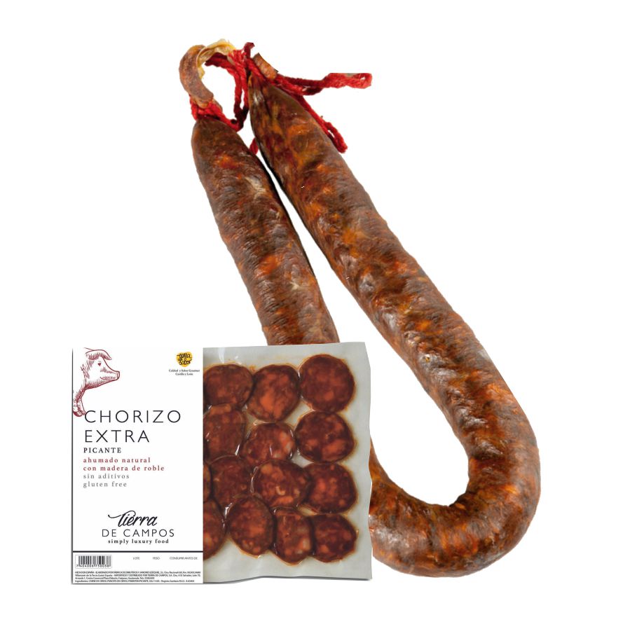 Chorizo Extra Herradura Picante 100g - Tierra De Campos